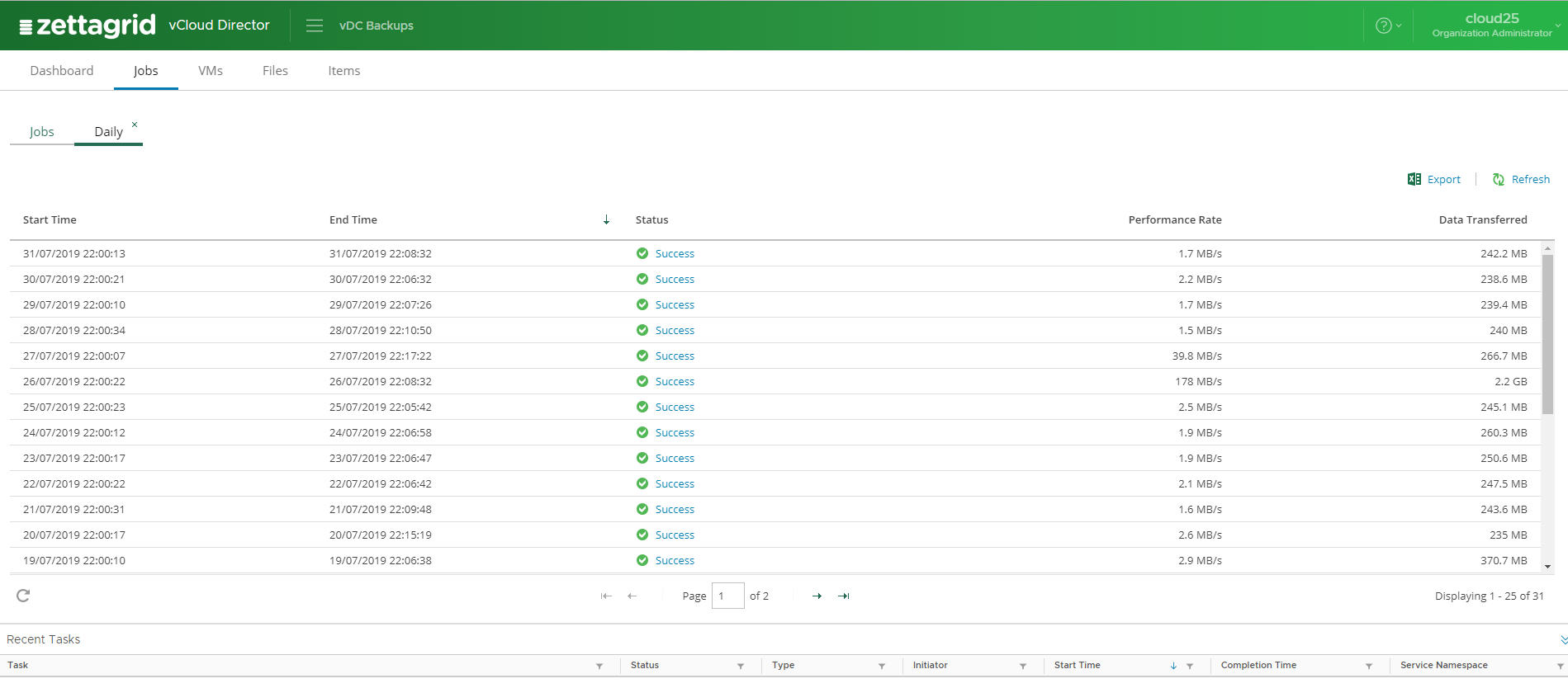 VDC Backup - Another Global First (Veeam + vCloud Director)